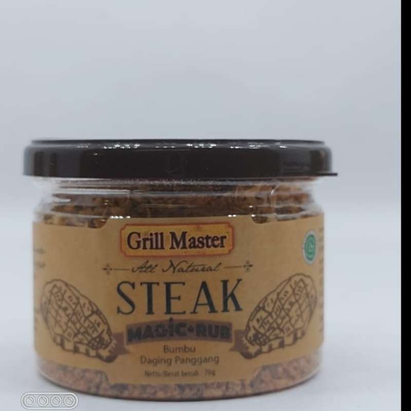 Jual GRILL MASTER STEAK MAGIC DRY RUB 79GR di Seller Haz Fruits ...