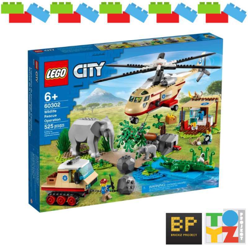 Promo Lego City 60302 Wildlife Rescue Operation Diskon 1% di Seller ...