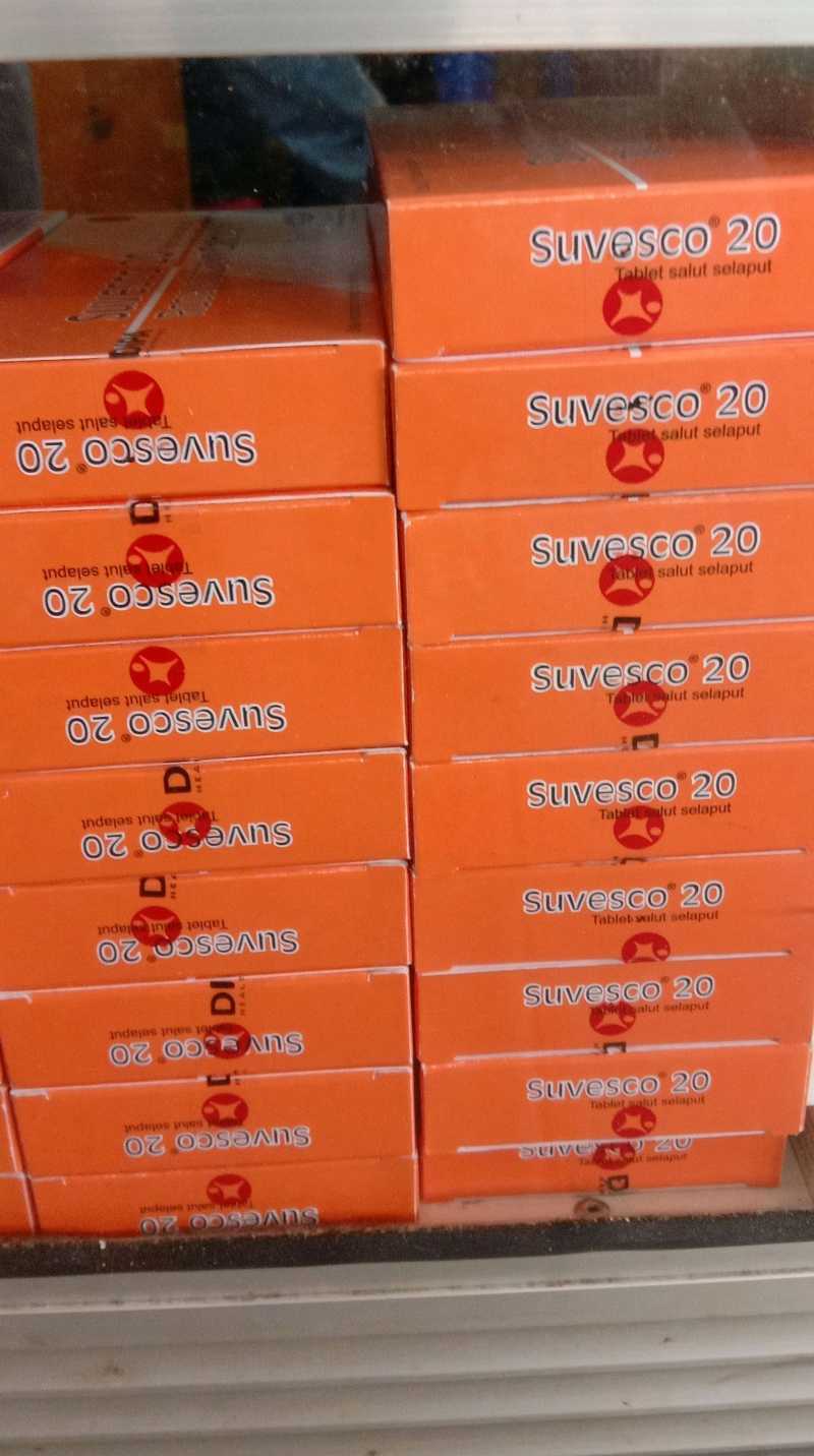 Jual Suvesco 20mg Box Di Seller Befitan Medika - Pal Meriam, Kota ...
