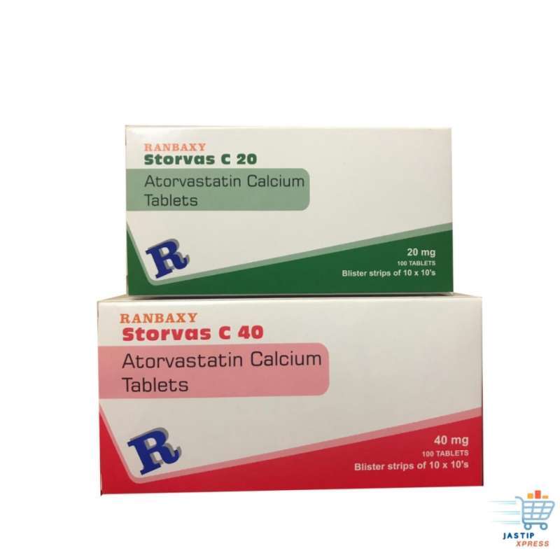 Jual (Ready) STORVASC C , kemasan 20mg 100 tabs di Seller JastipXpress ...