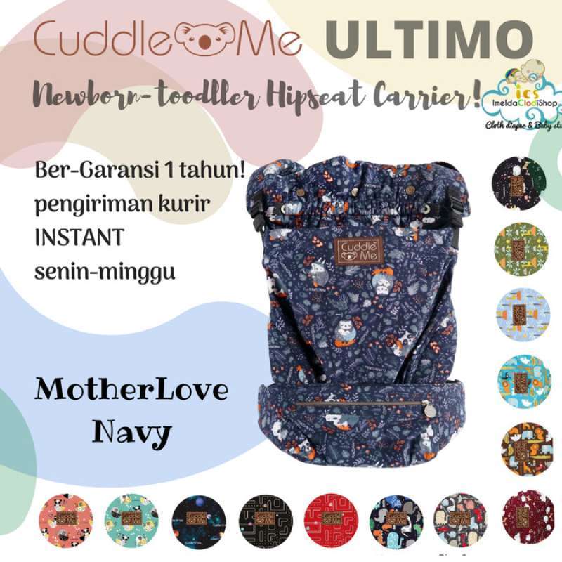 Promo gendongan hipseat cuddle me ultimo baby carier - Mother L green ...
