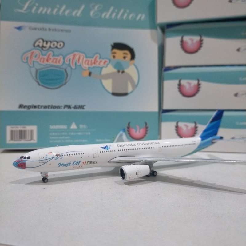 Jual Garuda Indonesia Airbus A330-300 PK-GHC Sekar Jagat Phoenix 1:400 di Seller D'Shops - Kota ...