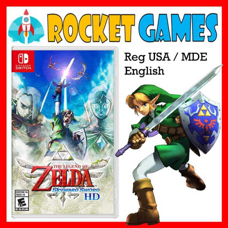 Promo Rocket Games - Nintendo Switch The Legend of Zelda Skyward Sword ...