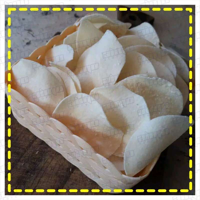Jual KERUPUK KENTANG PUTIH SUPER Jaya Baru Krupuk Potato Rasa Enak ...