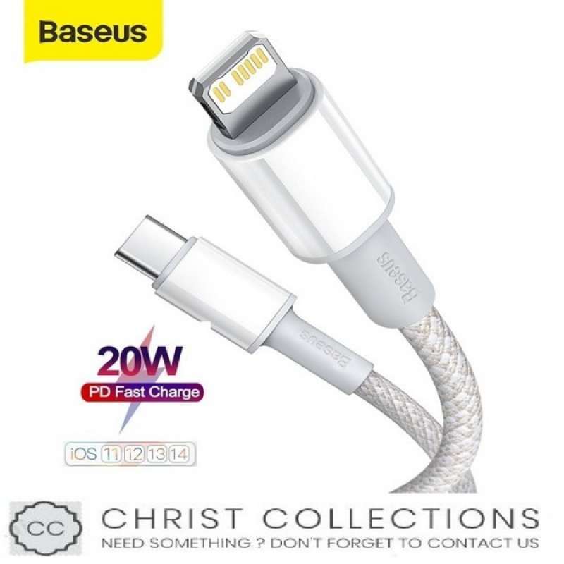 Jual Limited BASEUS KABEL DATA TYPE C TO IPHONE FAST CHARGING HIGH ...