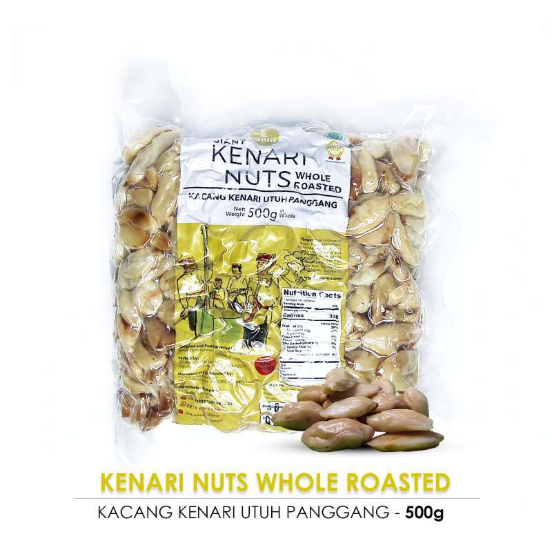 Jual Kacang Kenari Panggang Besar / Giant Kenari Nuts Roasted Timurasa ...