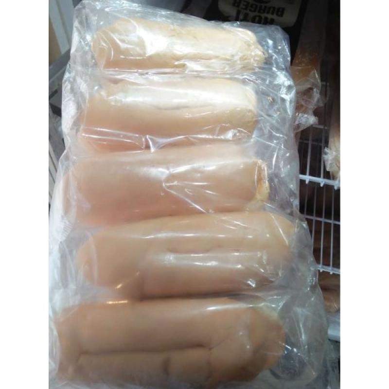 Jual Roti Hotdog Polos Roti Panjang Polos Roti Plain Rolls isi 10 di ...