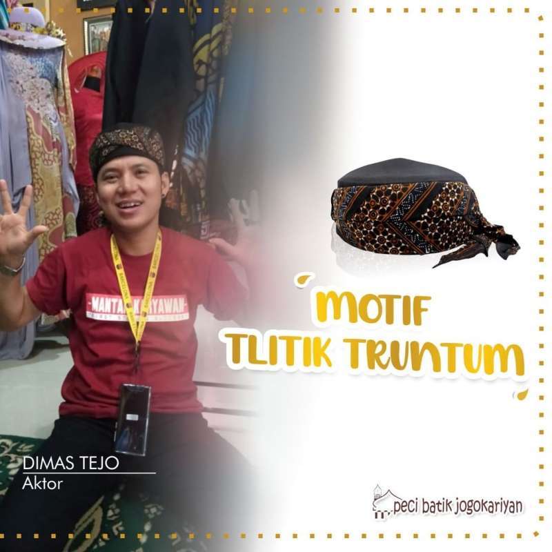 Promo Peci Batik Jogokariyan Motif Kopiah Batik Tlitik Truntum - 9 ...