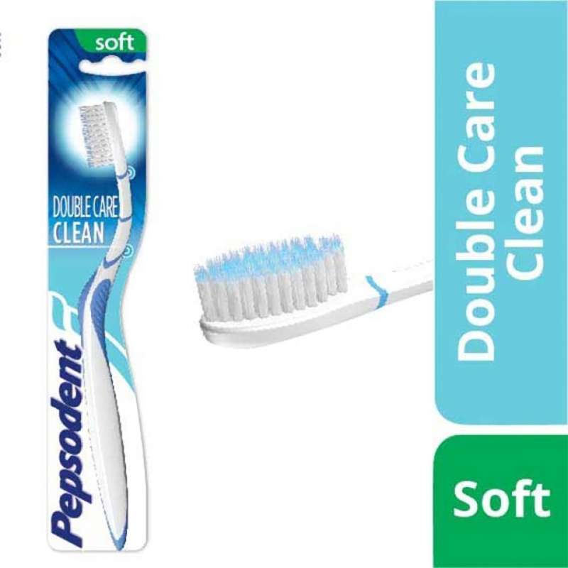 Promo Pepsodent Double Care Clean Toothbrush [3 Pcs] Diskon 5% Di ...
