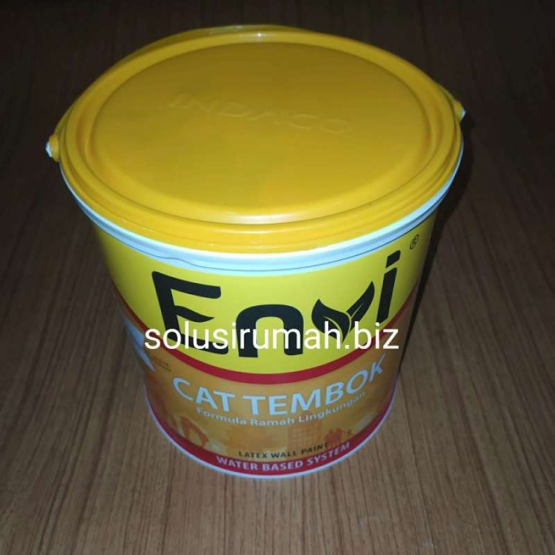 Jual cat tembok envi 5 kg 5kg interior dinding galon envitex - Bws ...
