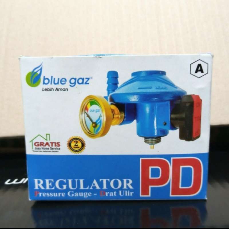 Jual REGULATOR TABUNG GAS LPG REGULATOR BLUE GAZ PD METERAN DRAT ULIR ...