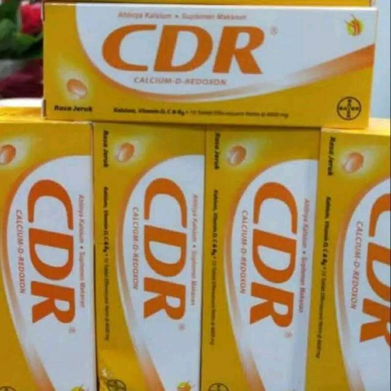Jual CDR Effervescent Isi 10 tablet di Seller little.egg - Kota Bambu ...