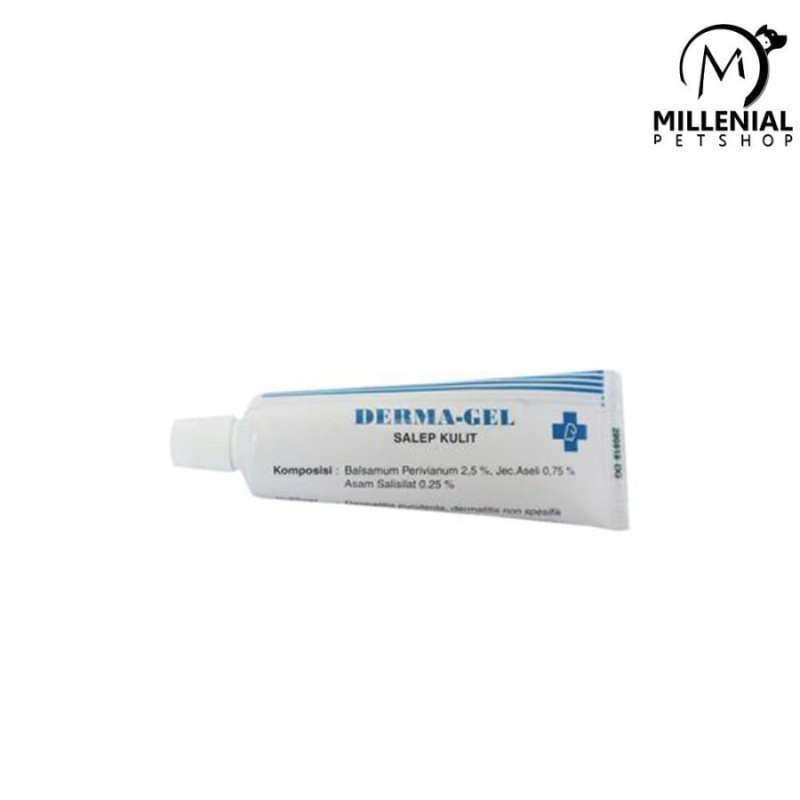 Promo Derma Gel Obat Luka Salep Kulit Anti Jamur Kucing Anjing 100 gram ...