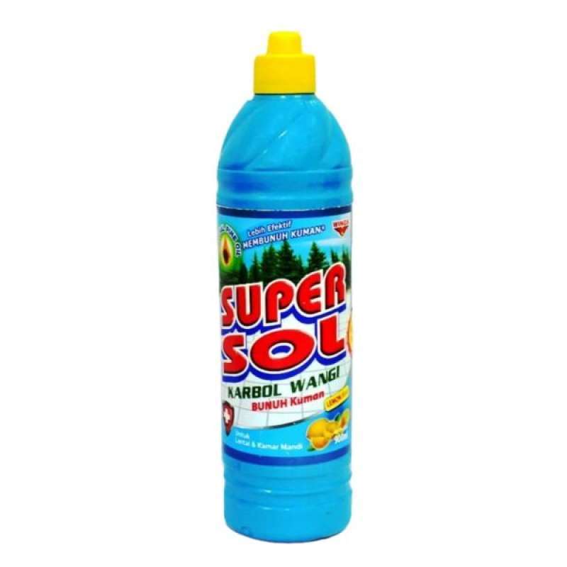 Jual Supersol karbol lemon 900ml btl di Seller Ranch Market ...