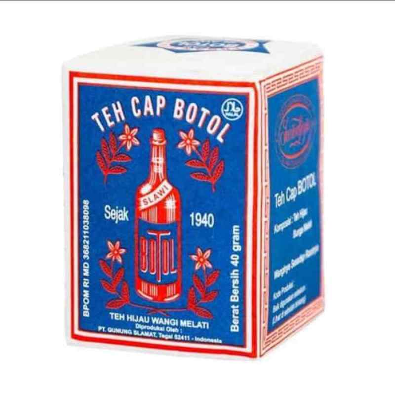 Jual Teh Cap Botol Biru 40gr Di Seller Farmers Market Margo City ...