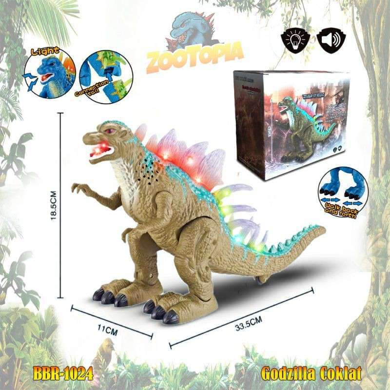 Promo Mainan Anak Cowok Laki Dinosaurus Godzilla Godzila Hewan Binatang ...