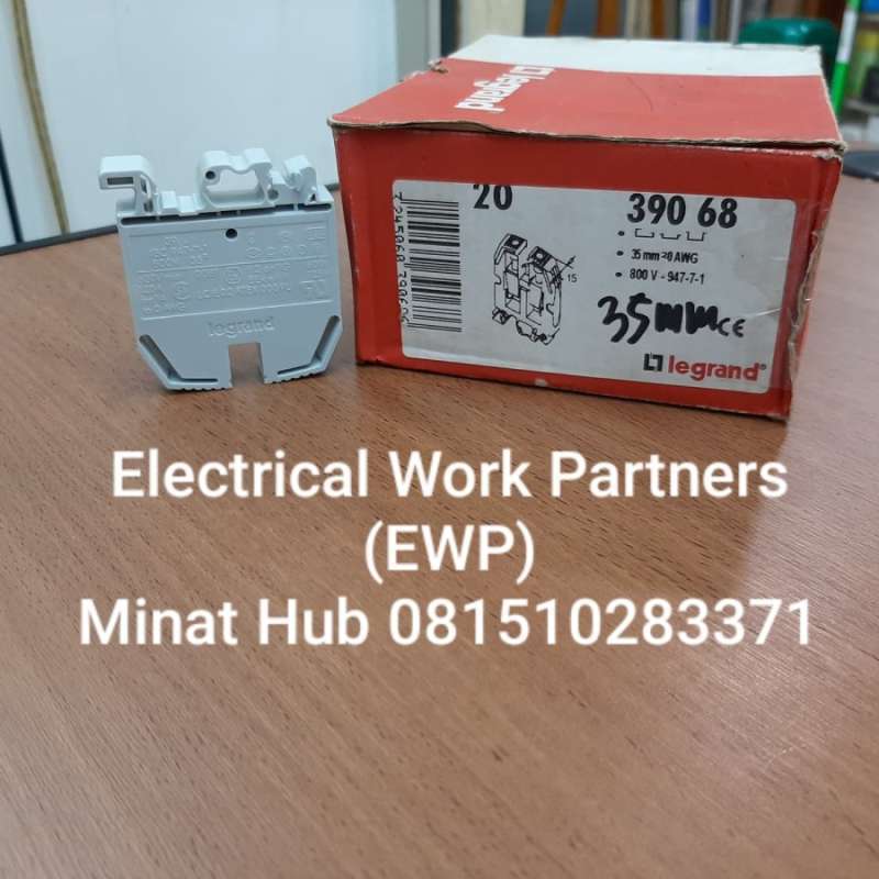 Jual TERMINAL BLOCK / BLOCKS VIKING LEGRAND Uk 35MM 800V di Seller EWP ...