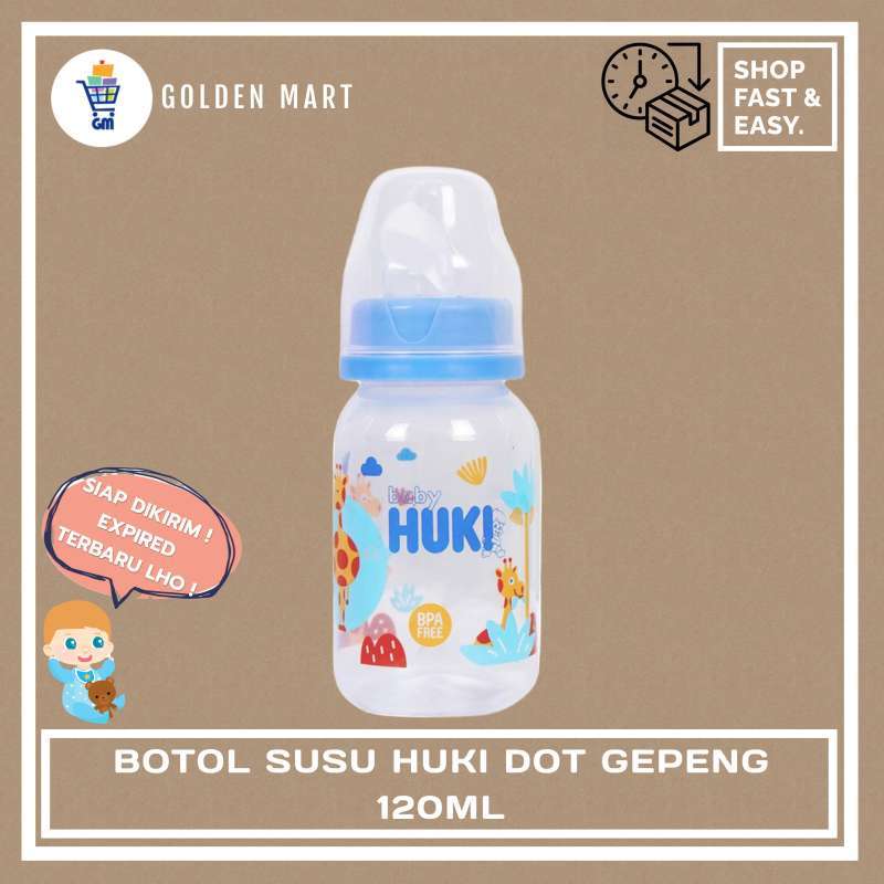 Jual Botol Huki Dot Gepeng 120Ml di Seller GOLDEN MART - Cipondoh Indah ...