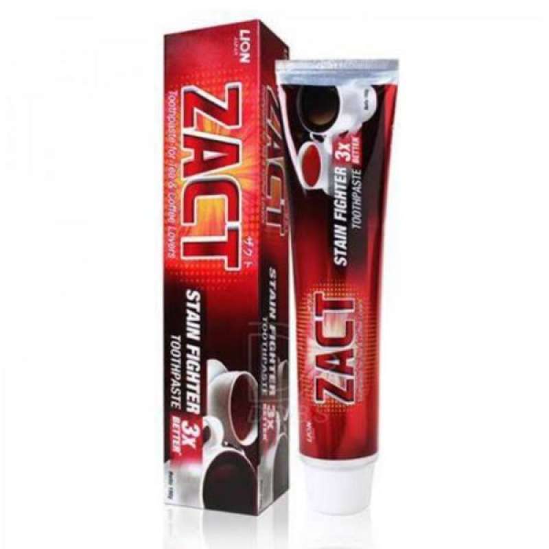 Jual Zact Lion Toothpaste Stain Fighter 190gr di Seller Farmers Market ...