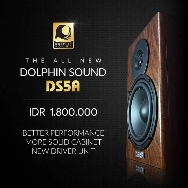 Jual Speaker Monitor Dolphin DS-5A - DS5A - DS 5A MK5 di Seller makmur ...