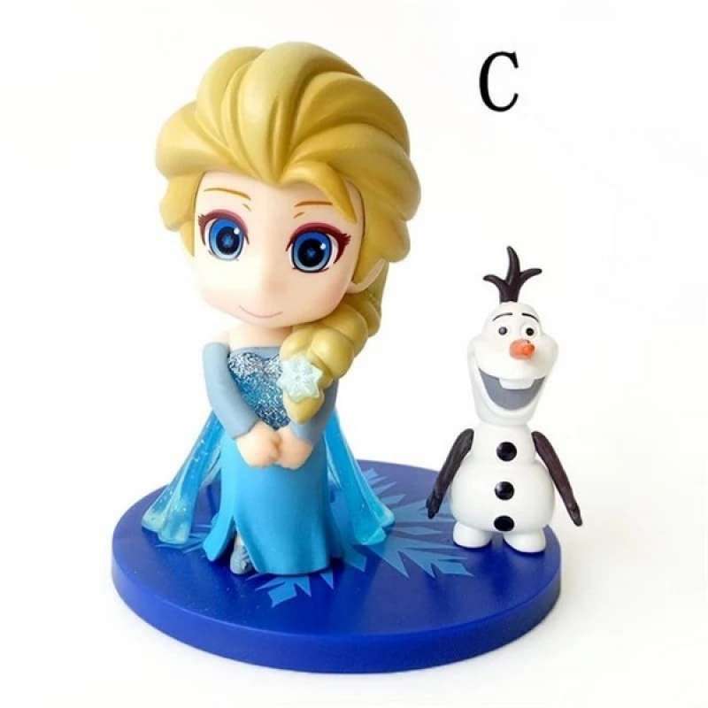 Jual Elsa Tipe C Frozen Action Figure Miniatur Cake Topper Pajangan di ...