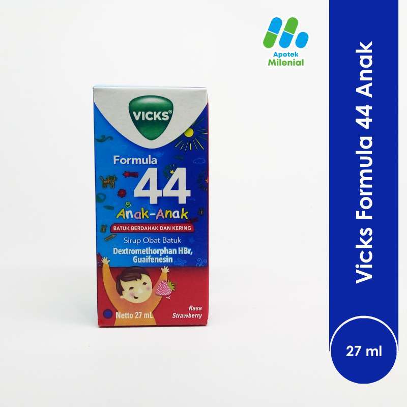 Jual VICKS FORMULA 44 ANAK 27 ML OBAT BATUK ANAK di Seller Apotek ...