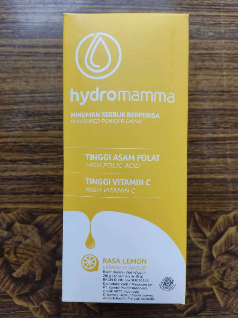 Jual Hydromamma / hydromama LEMON 1box isi 12 sachet di Seller Efata ...