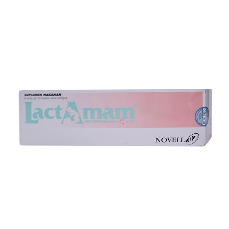 Jual Lactamam Multivitamin [10 Tablet/ Strip] Di Seller Farhana ...