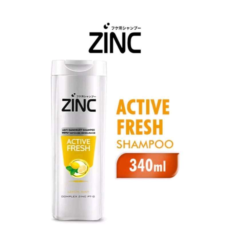 Jual ZINC Shampoo Kemasan Botol 340ml di Seller Toko sembako ceria ...