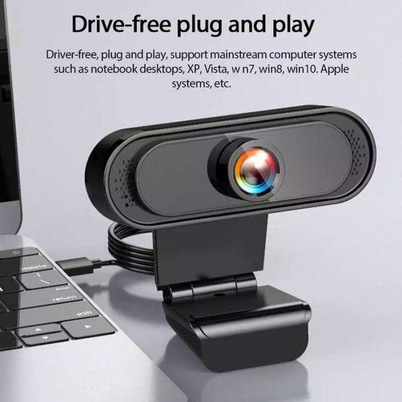 Jual Webcam Full HD 1080p Camera PC Laptop Desktop USB Kamera Web Cam ...