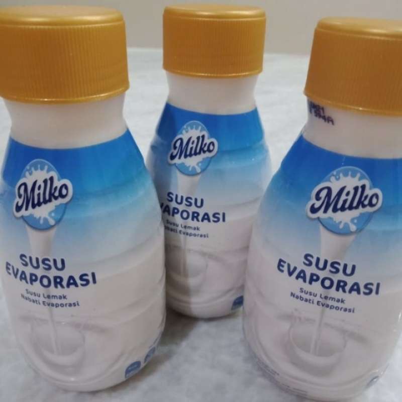 Jual Susu Evaporasi Milko Botol Plastik Pet - 210 Gr (kemasan Karton ...