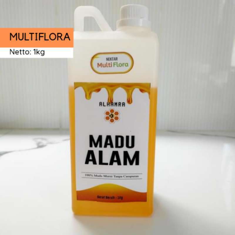 Promo Madu Murni Multiflora 1kg - Raw Honey - 100% Asli & Alami Diskon ...
