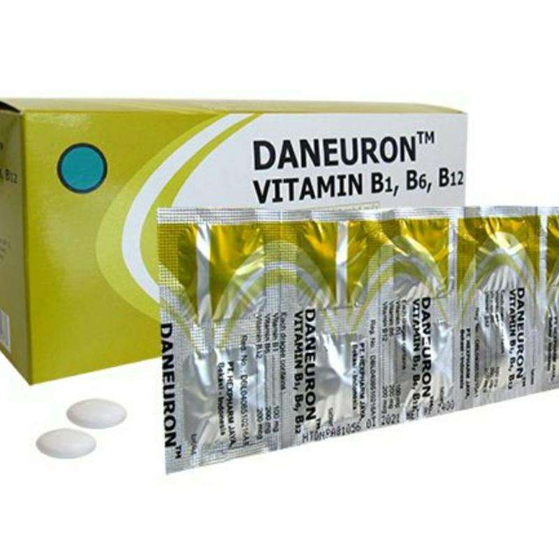 Jual Original Daneuron(vitamin B1 B6 B12-strip) Di Seller Zona Sehatku ...