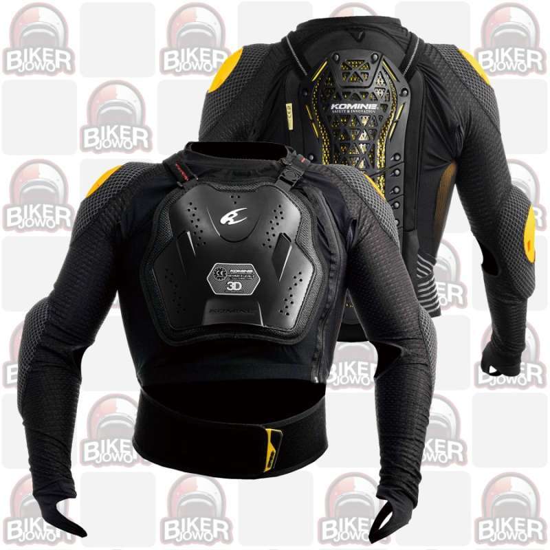 Jual Body Protektor Komine SK-823 CE Level 2 Safety JKT Armor Touring ...