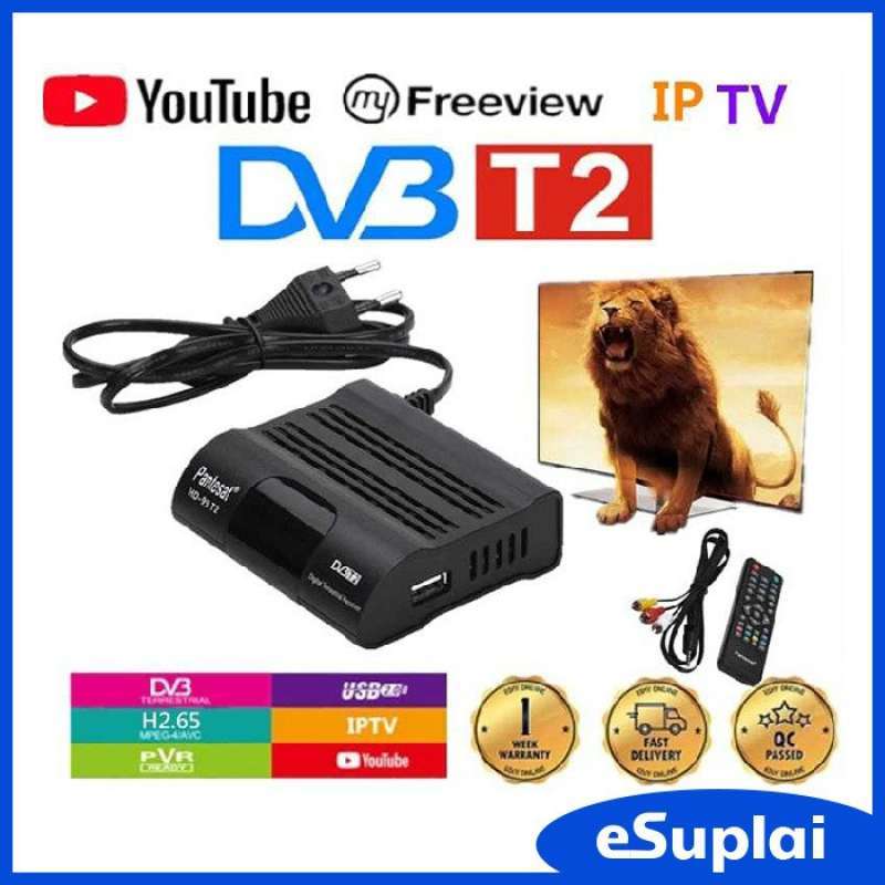 Jual Set Top Box STB Tuner DVB-T2 Receiver TV Digital - Taffware HD99 ...