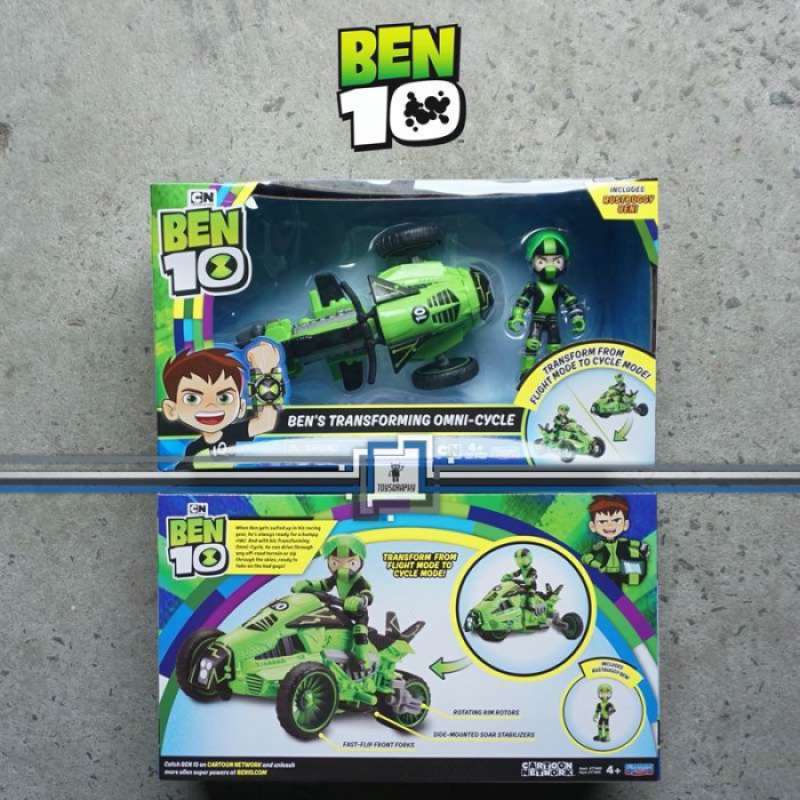 Jual Ben 10 Ben Transforming OMNI CYCLE Ben10 Omnicycle Motor With ...