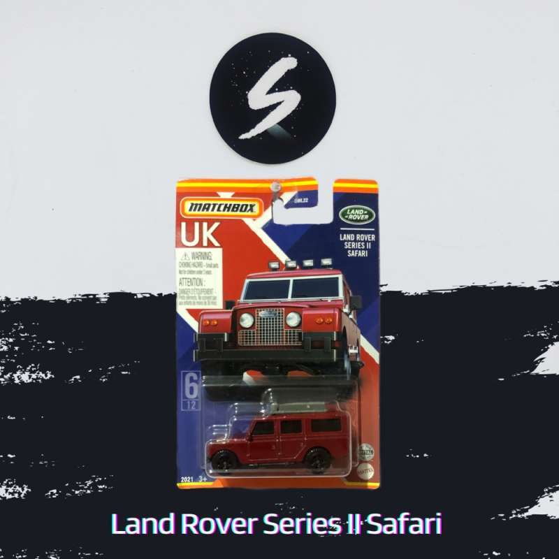 Jual Mobil Matchbox Land Rover Series II Safari Merah Diecast Miniatur ...