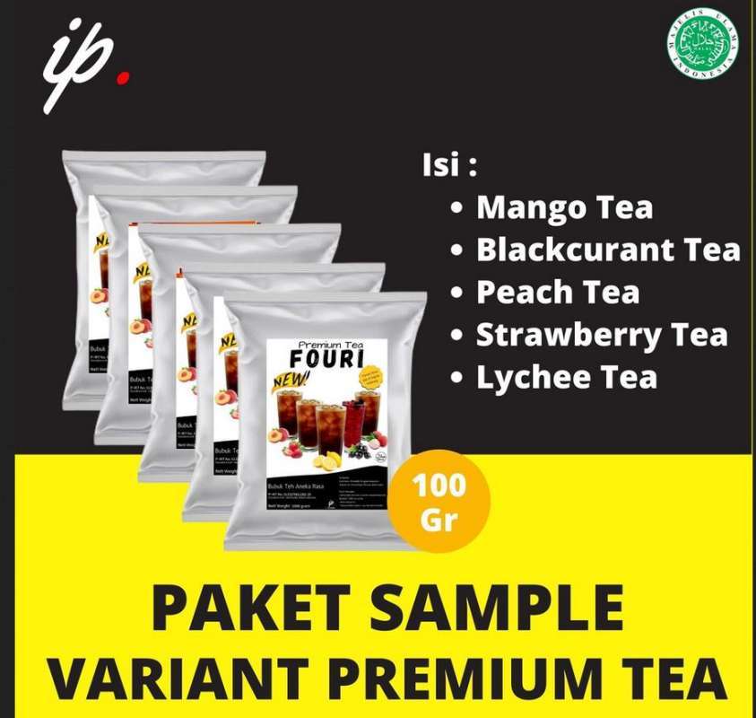 Jual PAKET SAMPLE Best 5 Varian PREMIUM TEA Harga adalah 1 Paket berisi ...