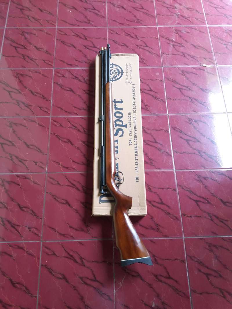 Promo senapan angin gejluk PCP dual power dwp model klasik elegan ...