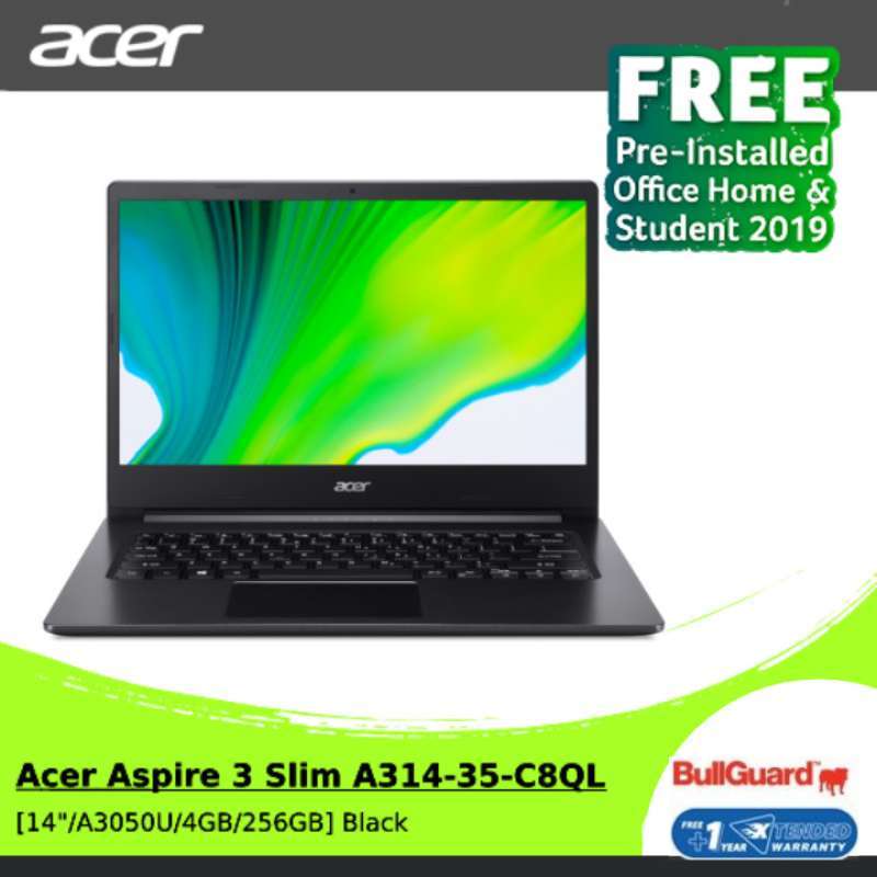 Jual Acer A314-35-c8ql [ 14,n5100,4gb,ssd 256gb,opi,silver,nx.a7ssn.00a ...