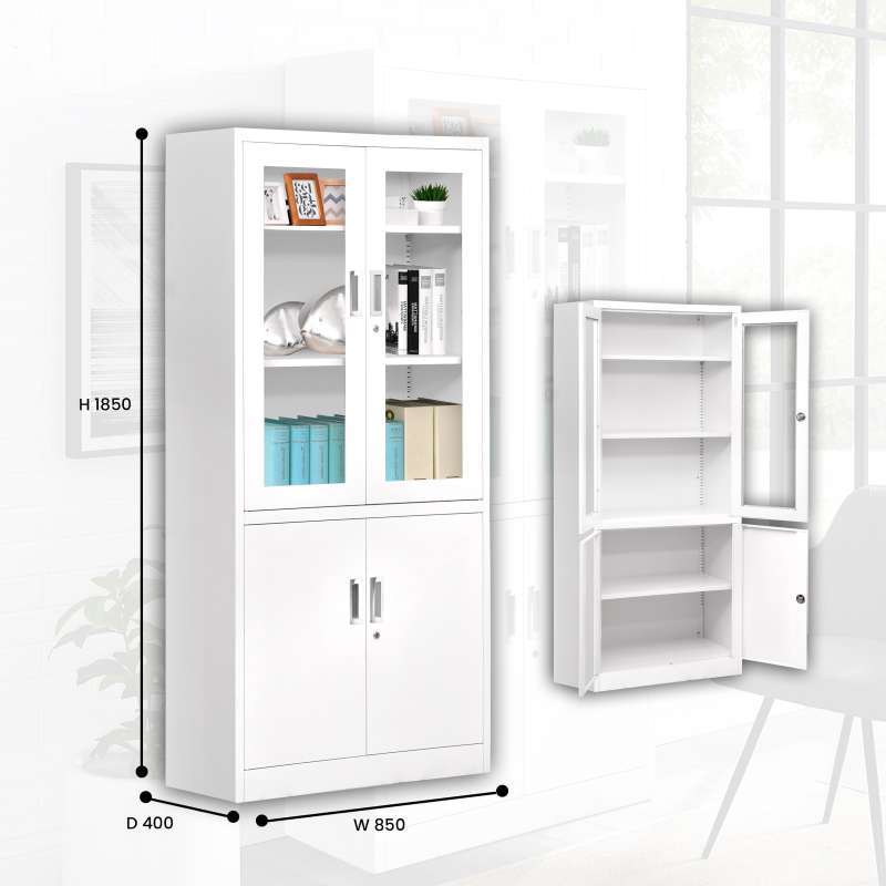 Jual Free Ongkir Rakit Jabodetabek Lemari Filling Kabinet Besi Kaca ...
