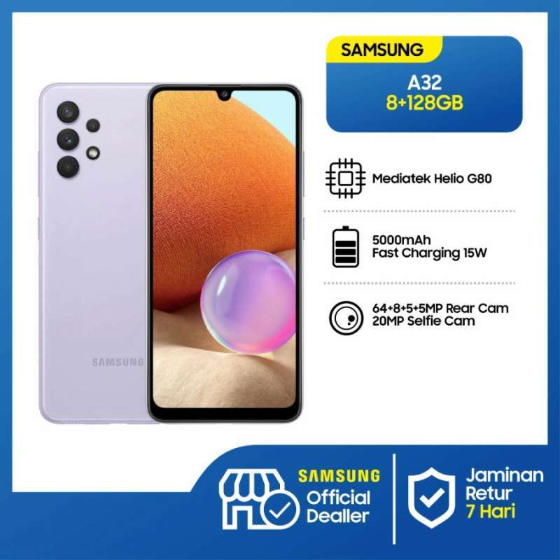 Jual Samsung A32 6/128GB Garansi Resmi Samsung 1 Tahun di Seller Topsell Indonesia - Kota ...