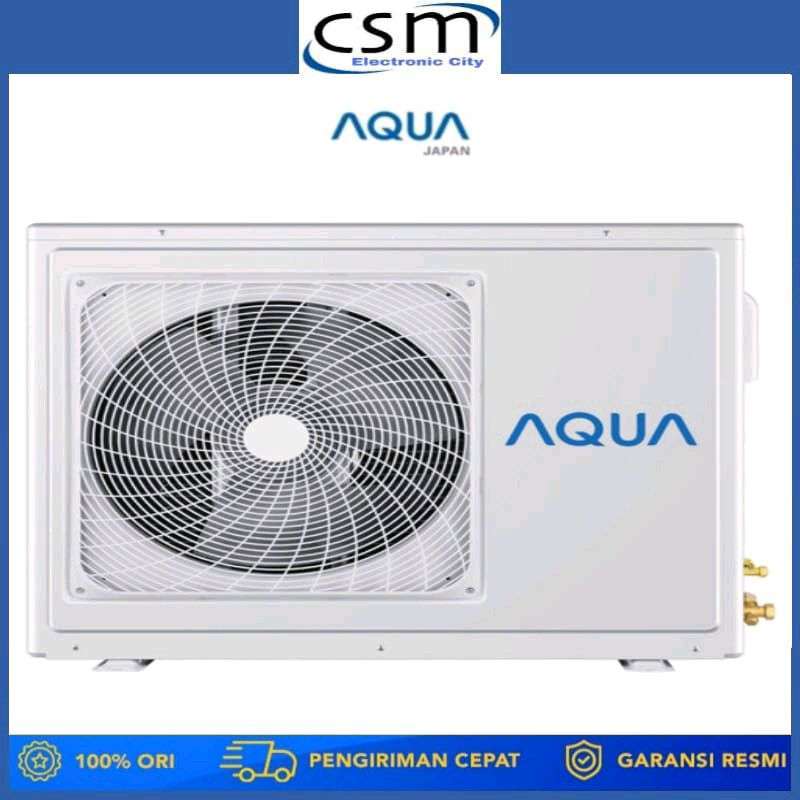 Jual Ac Aqua Japan 1 Pk Aqa-kcr 9ahq1 1 Pk R32 [indoor+outdoor Unit ...