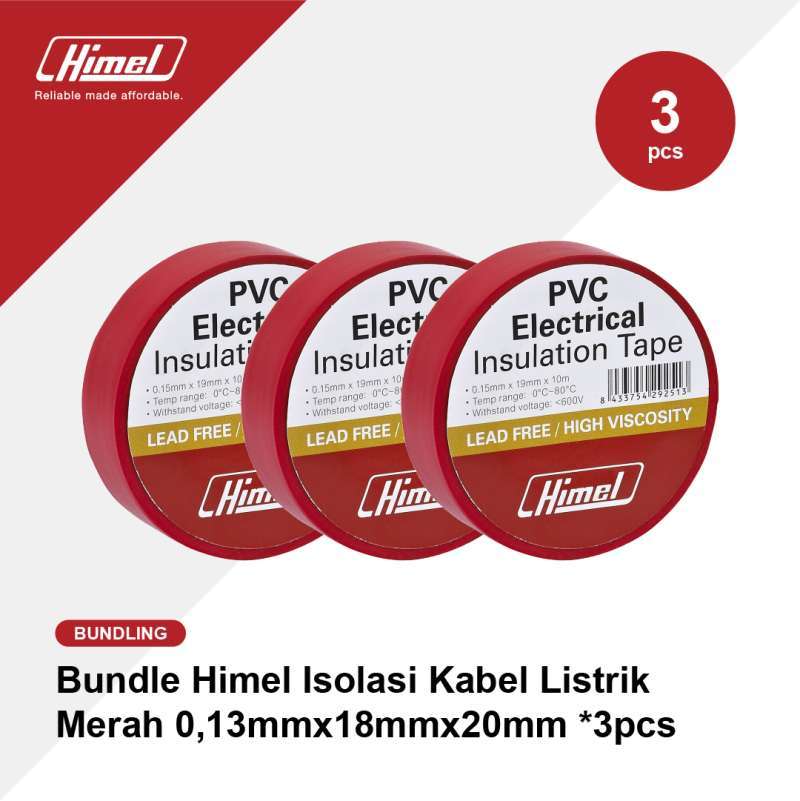 Jual Isolasi Listrik Himel Original Harga Termurah Juni 2024 | Blibli