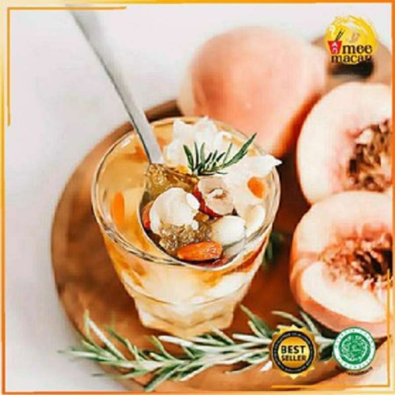 Jual Peach Gum Premium Super Lengkap Standar Halal Mui Peach Gum