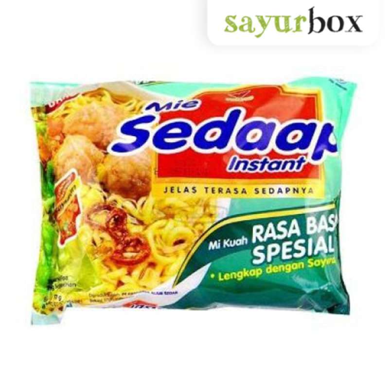 Jual Sedaap Mie Baso Spesial 77 gram Sayurbox - JKT di Seller Sayurbox ...