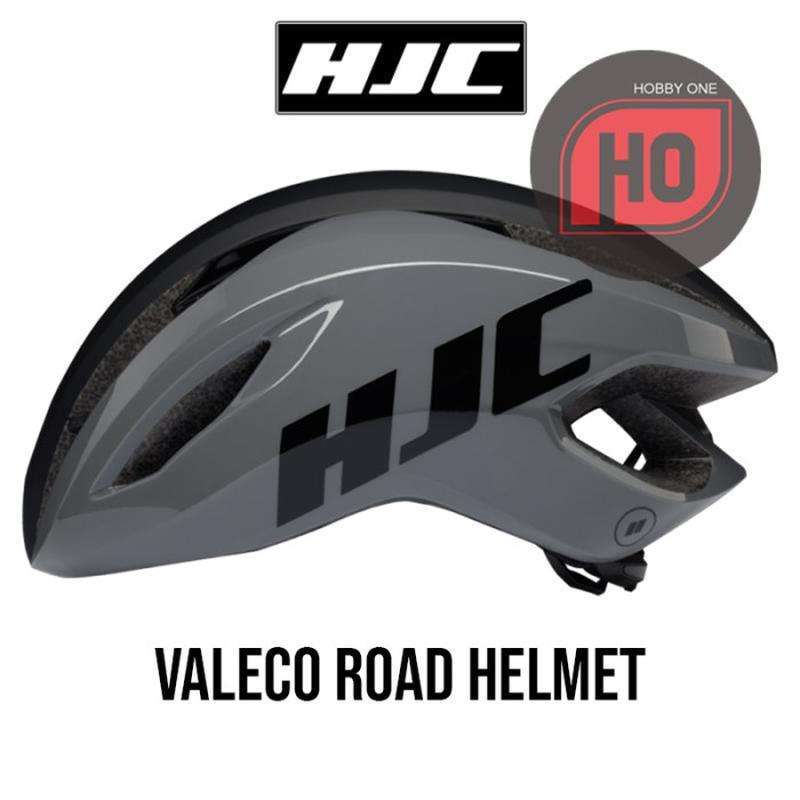 Jual HJC HELMET VALECO - Helm Sepeda - MATT GLOSS GREY BLACK M di ...