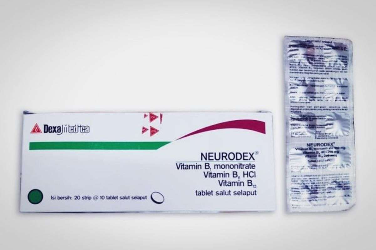 Jual Original Neurodex Box Isi 200 Tablet Vitamin B1. B2. B12 di Seller ...