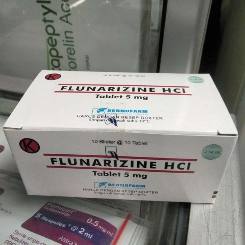Jual Flunarizine 5mg -box di Seller Salam Sehat - Pal Meriam, Kota ...