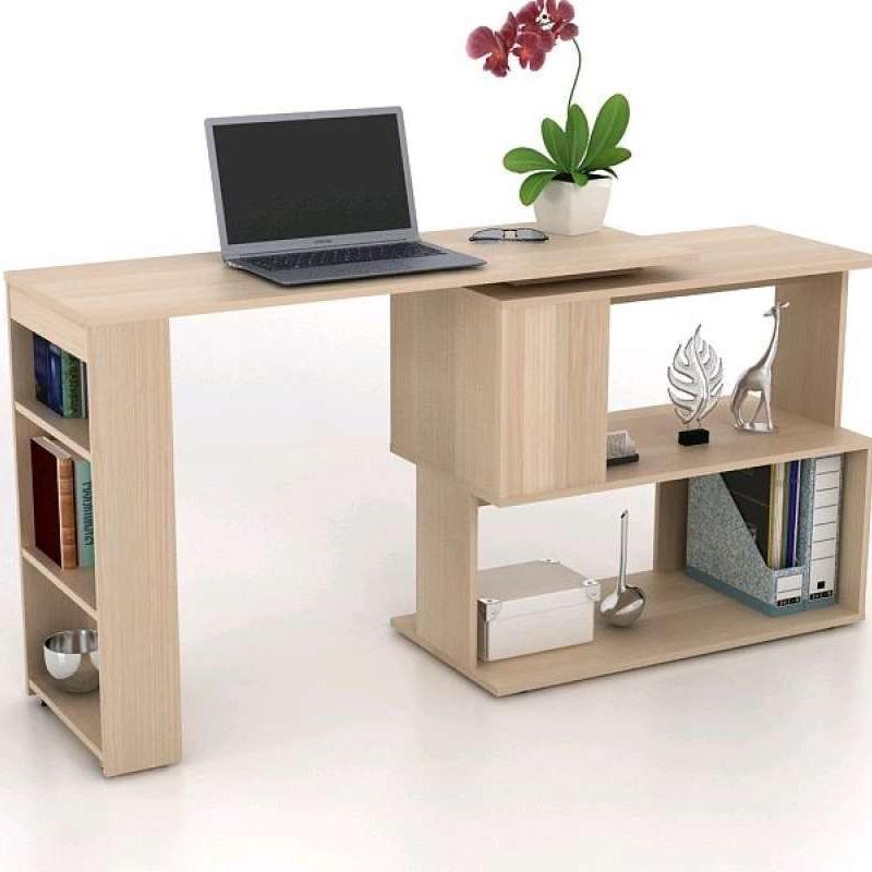 Jual Pro design Meja Laptop / Meja Kerja / Meja Kantor - Brown Walnut ...